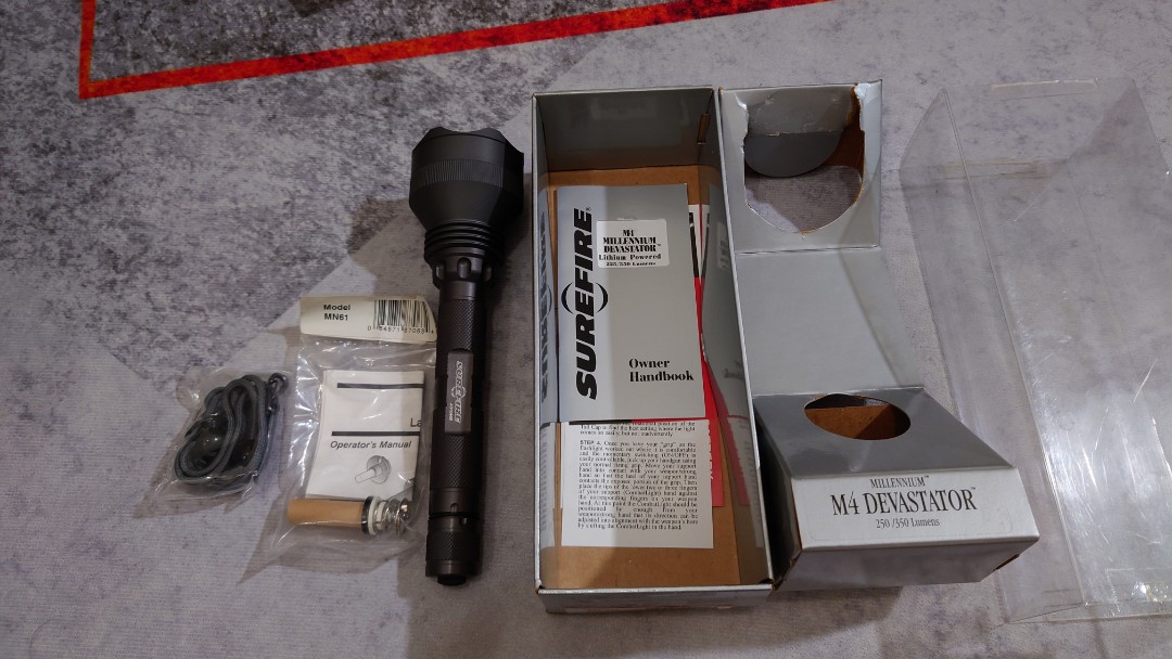 SUREFIRE M4 CB light, Furniture & Home Living, Lighting & Fans ...