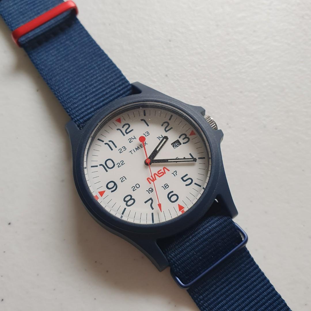 Timex x NASA Watch, Fesyen Pria, Jam Tangan di Carousell