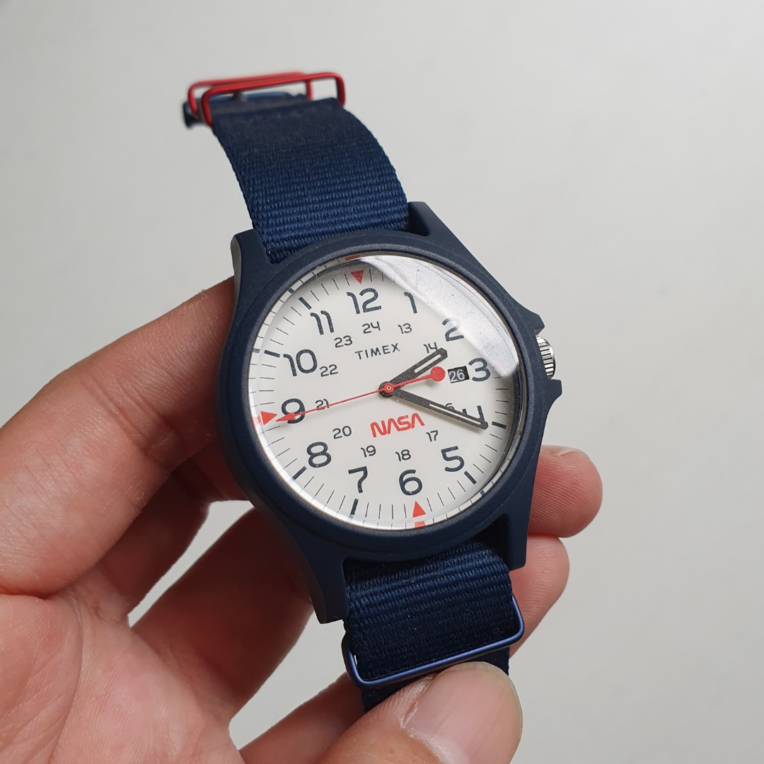 Timex x NASA Watch, Fesyen Pria, Jam Tangan di Carousell