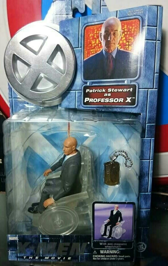 ToyBiz X-Men The Movie Patrick Stewart As Professor X Action Figure ...