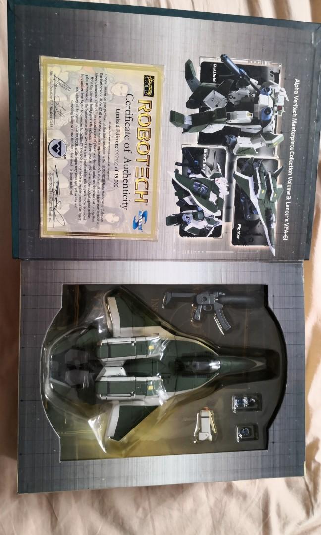 Toynami Masterpiece Collection Robotech Macross Alpha Veritech Vol 3 ...