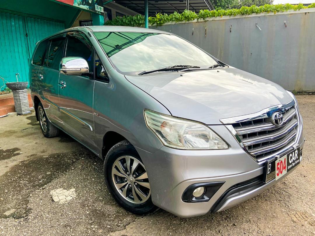 Toyota Innova New Barong Type G 2.0cc MANUAL Tahun 2015 Silver metalik ...