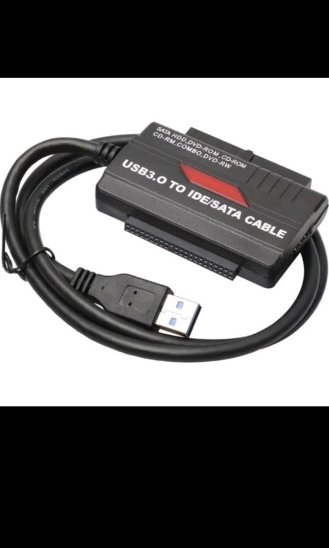 USB 3.0 to 2.5 / 3.5 inch IDE / SATA HDD Adapter With Sata 3.0 cable ...