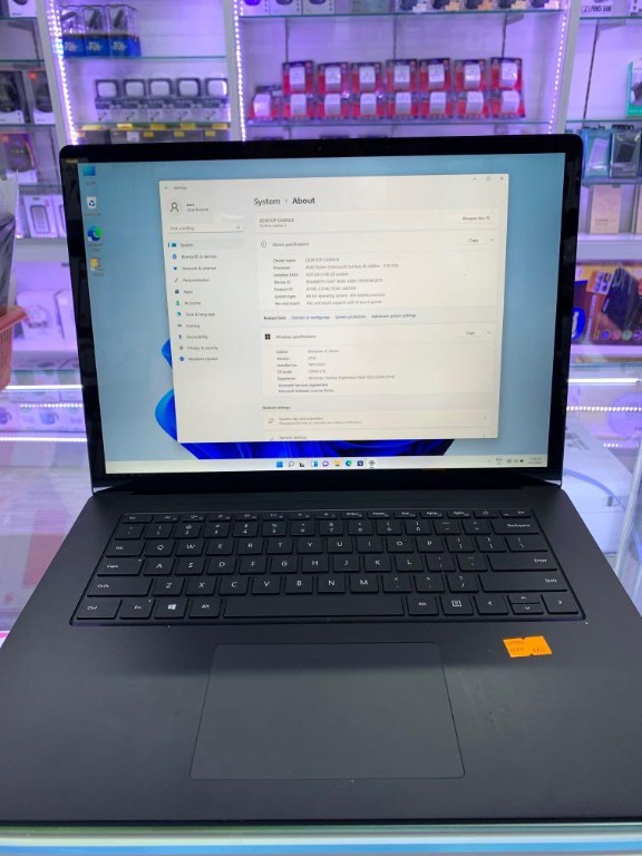 Used Microsoft Surface Laptop 3 15" (TouchScreen & PenPoint), Computers ...