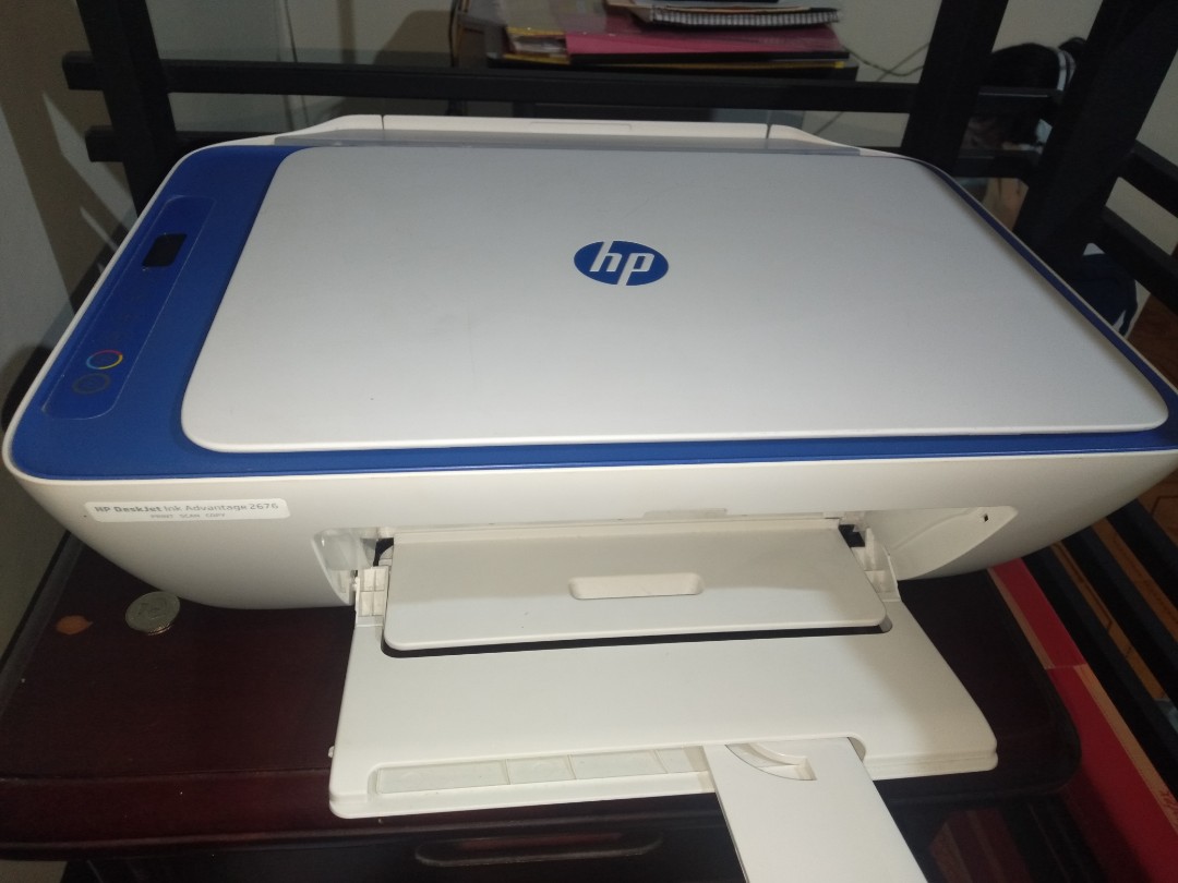 Wireless Printer - HP DeskJet Ink Advantage 2676, Computers & Tech ...