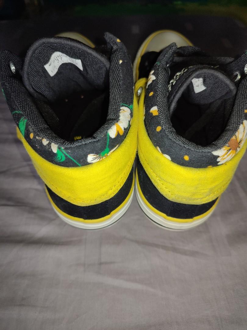 World Balance/ High-Cut/ Low-Cut/ Black and Yellow/ Flower twist/Terra ...