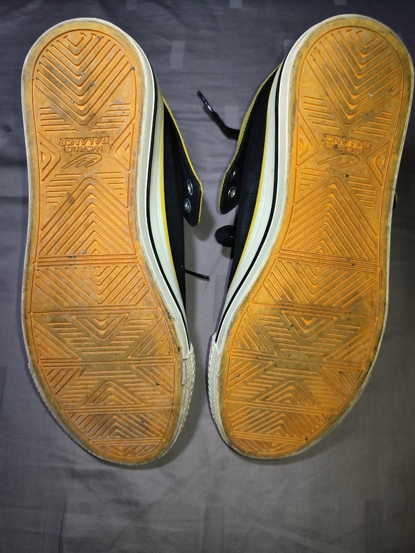 World Balance/ High-Cut/ Low-Cut/ Black and Yellow/ Flower twist/Terra ...