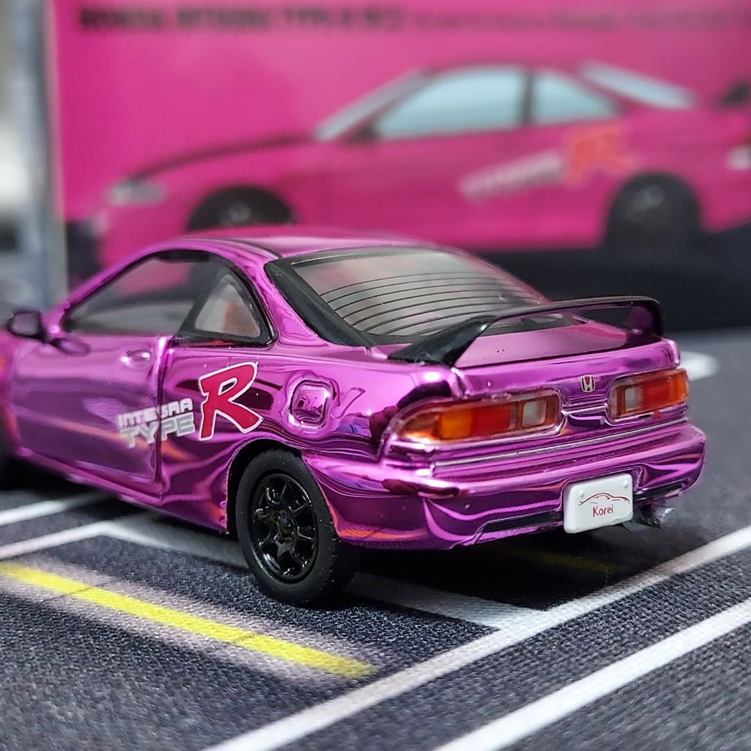 1/64 Honda Integra Type-R DC2 (Korei exclusive Metallic Pink), Hobbies ...