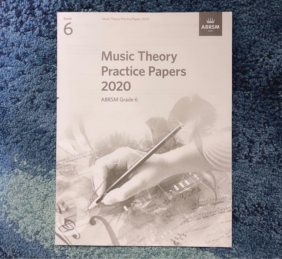 ABRSM Grade6 Music Theory Practice Papers 2020, Hobbies & Toys, Music ...