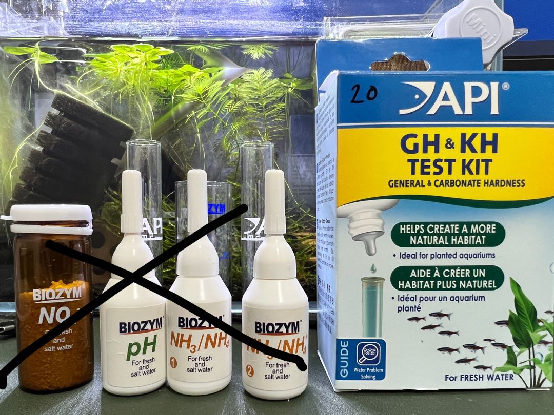 API GH+KH test kit , Pet Supplies, Homes & Other Pet Accessories on ...