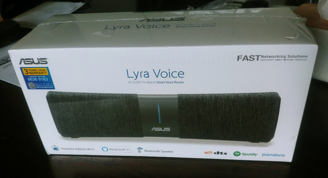 Asus Lyra Voice Router With Speaker and Smart Home (BNIB), Computers ...