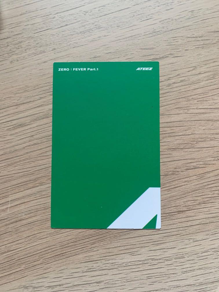 ATEEZ HONGJOONG INCEPTION PC, Hobbies & Toys, Memorabilia ...