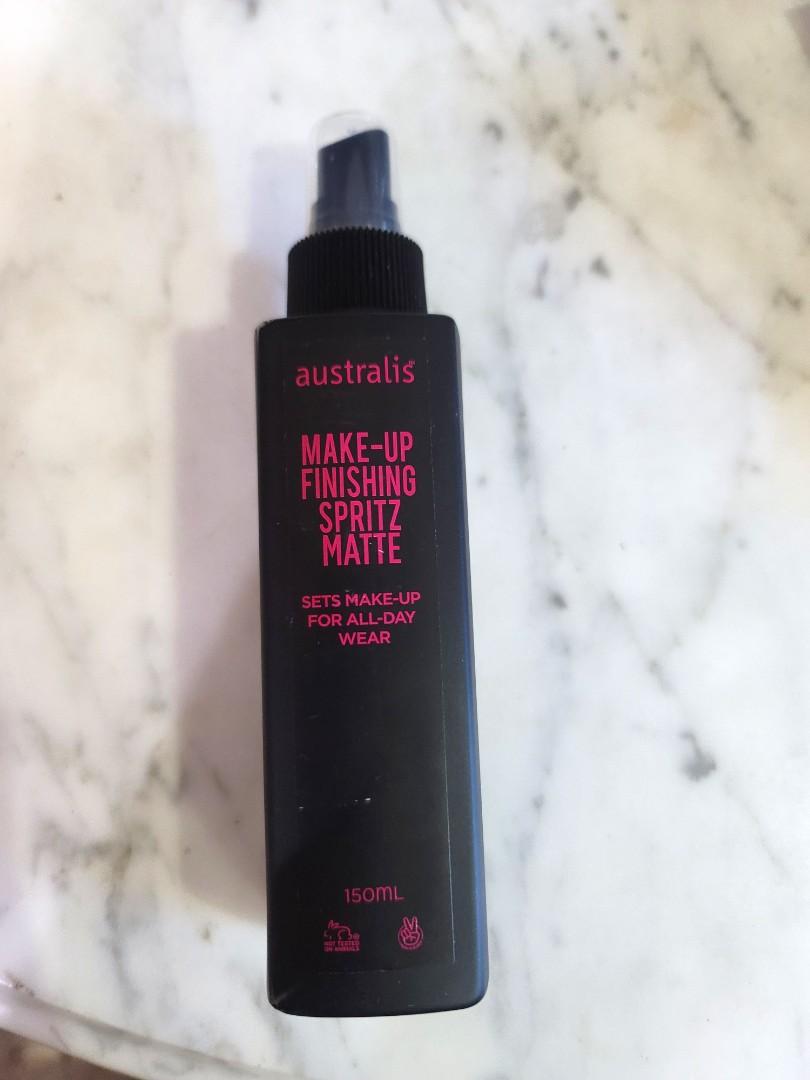 Australis Makeup Finishing Spray Matte 150ml, Beauty & Personal Care ...