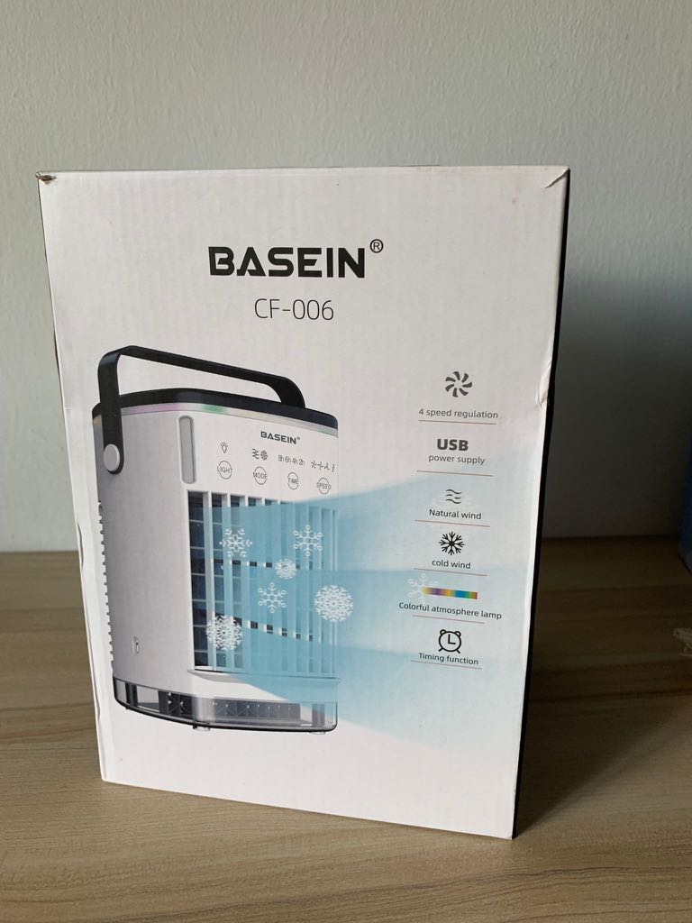 BASEIN Portable Air Conditioner Fan, TV & Home Appliances, Air ...