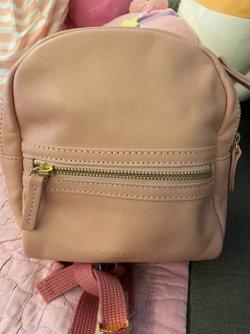 Blue label crestbridge tiny mini backpack, Women's Fashion, Bags ...