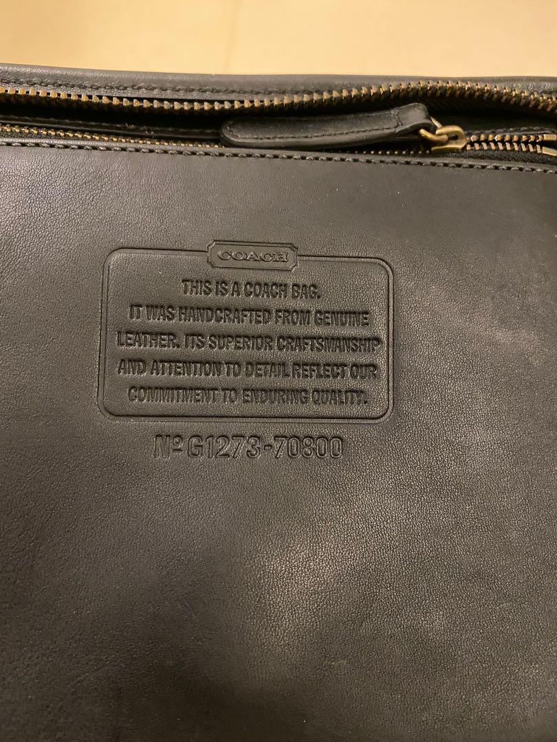 Coach document bag, Men's Fashion, Bags, Briefcases on Carousell
