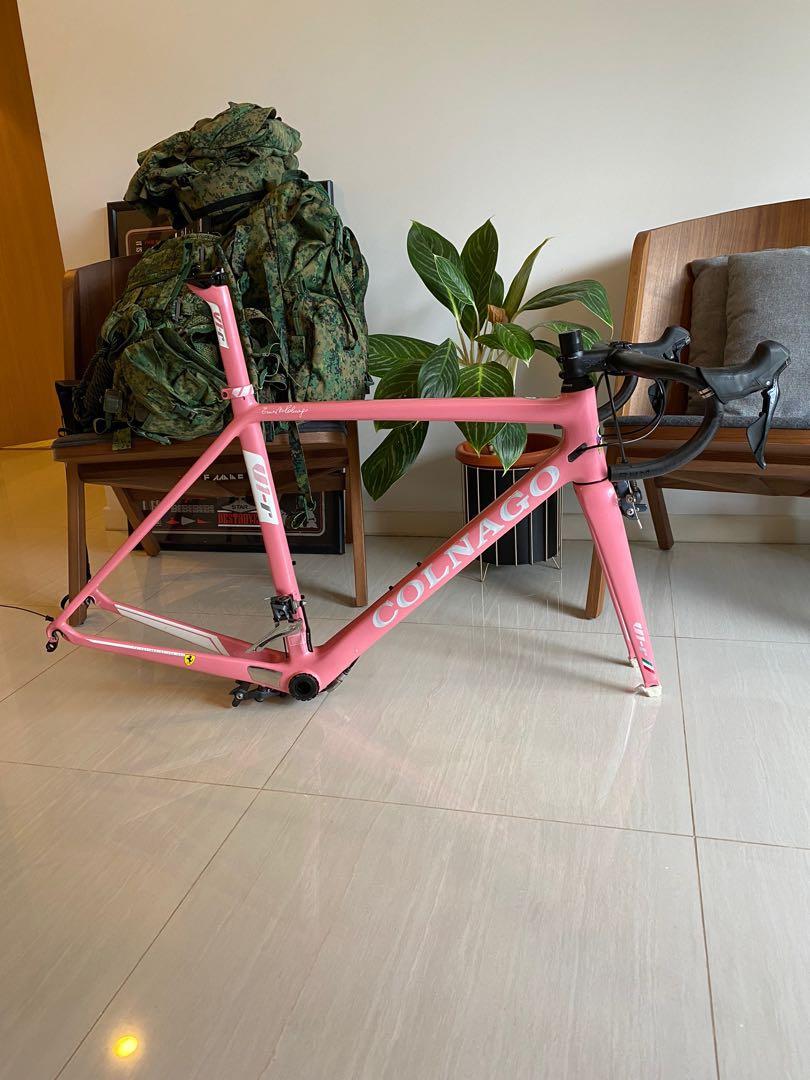 Colnago V1-R Ferrari Pink Limited Edition, Sports Equipment, Bicycles ...