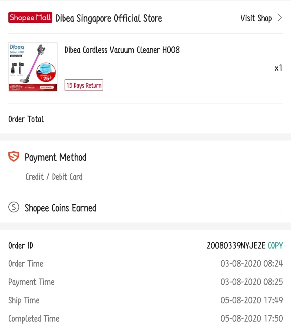 Dibea H008 Vacuum Cleaner, TV & Home Appliances, Vacuum Cleaner ...