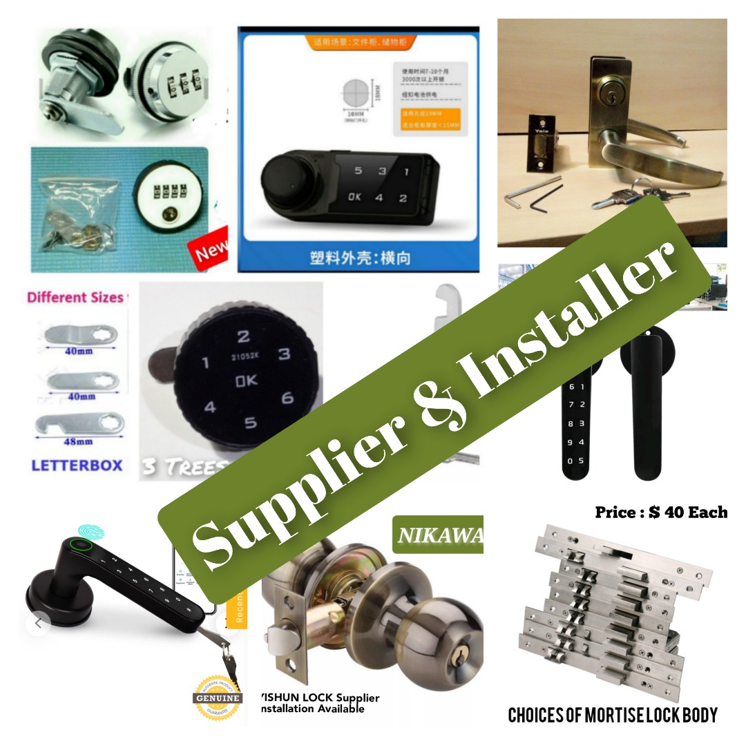 Digital & Mechanical Lock, Furniture & Home Living, Security & Locks ...