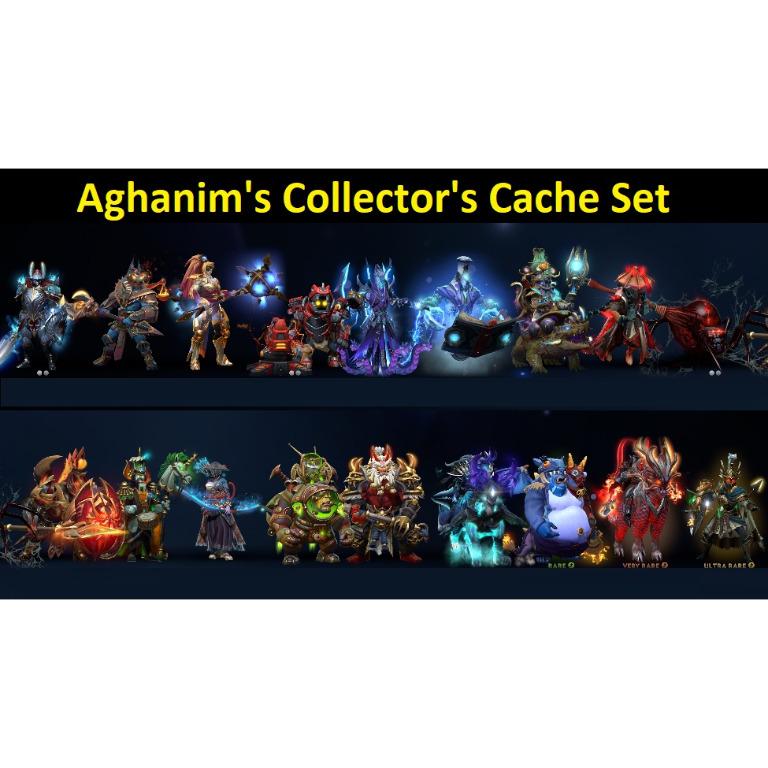 Dota Aghanim's 2021: Collector's Cache, Ageless Heirlooms , Immortal Treasure, Video Gaming ...
