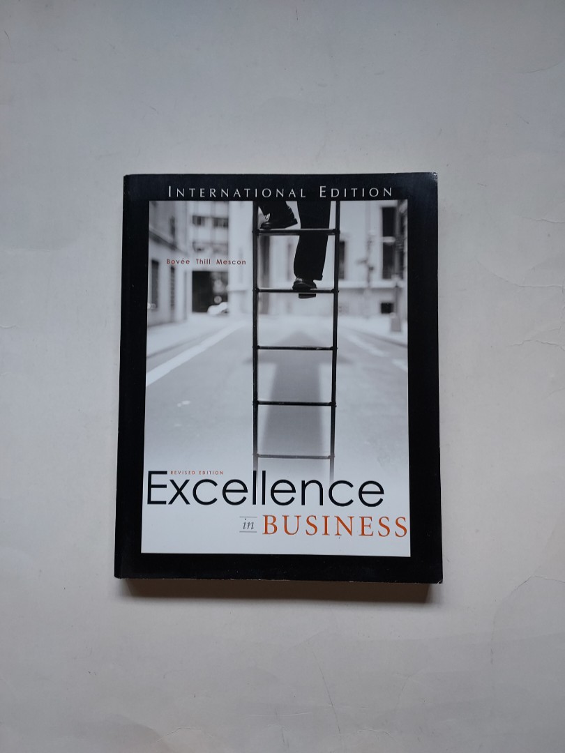 EXCELLENCE IN BUSINESS, Hobbies & Toys, Books & Magazines, Textbooks on ...