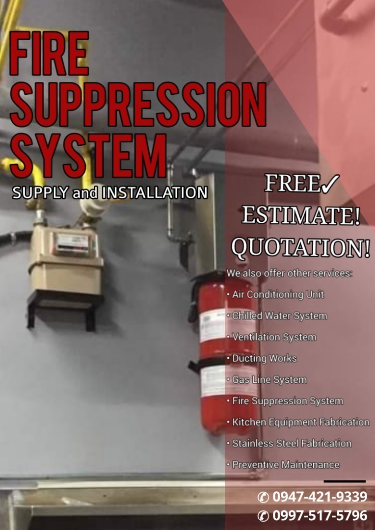 FIRE SUPPRESSION SYSTEM / FIRE SUPPRESSION CONTRACTOR, Commercial ...