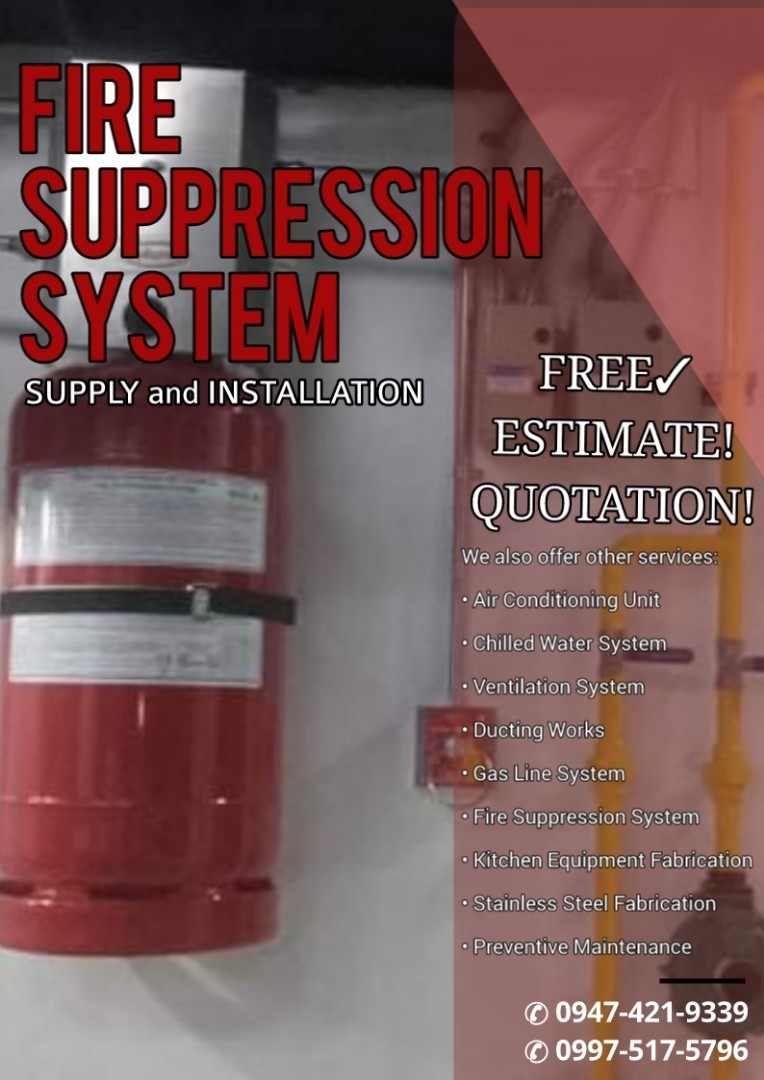 FIRE SUPPRESSION SYSTEM / FIRE SUPPRESSION CONTRACTOR, Commercial ...