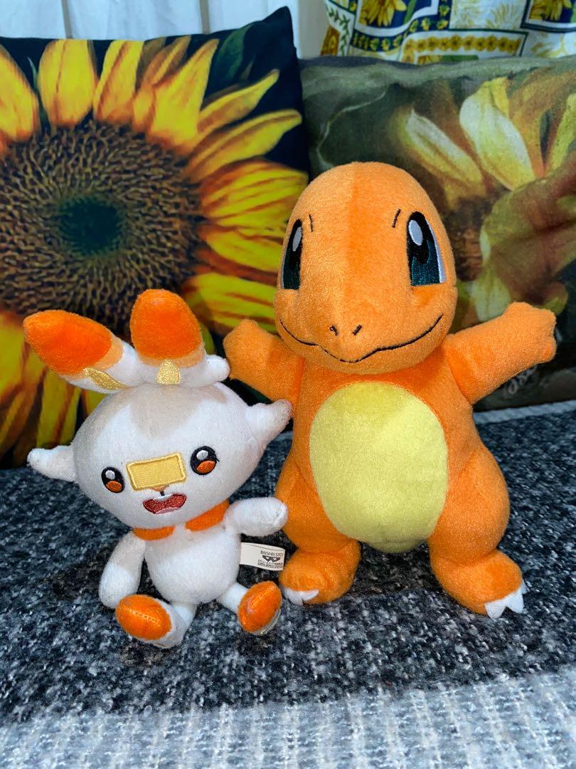 Fire Type Starter Pokemon Plushies, Hobbies & Toys, Toys & Games on ...