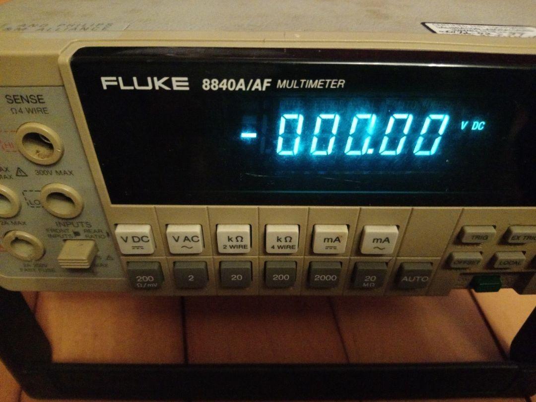 Fluke 8840A/AF Multimeter, 音響器材, 其他音響配件及設備 - Carousell