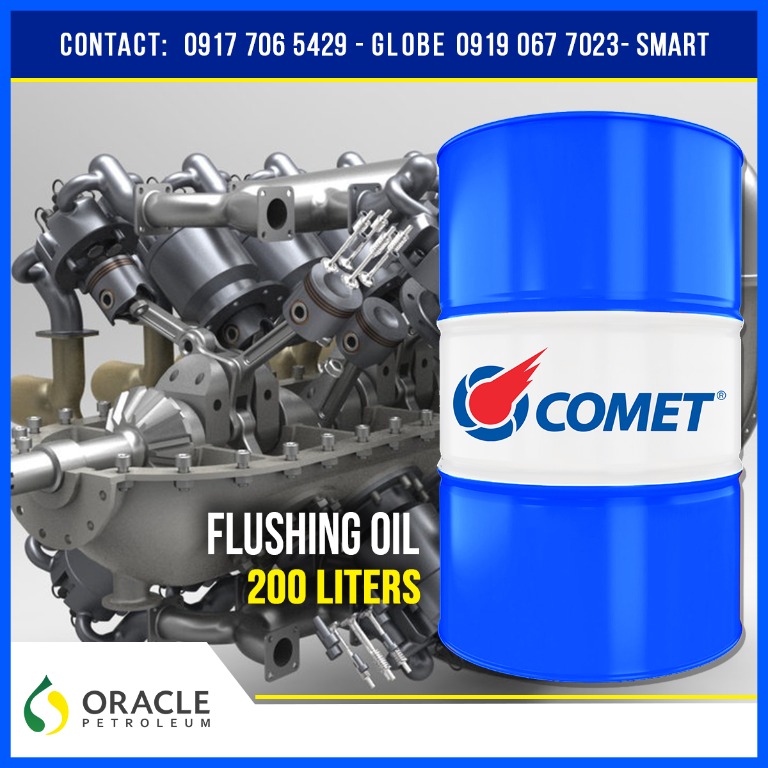 Flushing Oil DRUM 200L COMET, Car Parts & Accessories, Maintenance ...