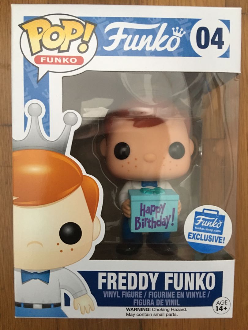FUNKO POP 04 Funko Freddy Funko Happy Birthday (funko-shop.com ...