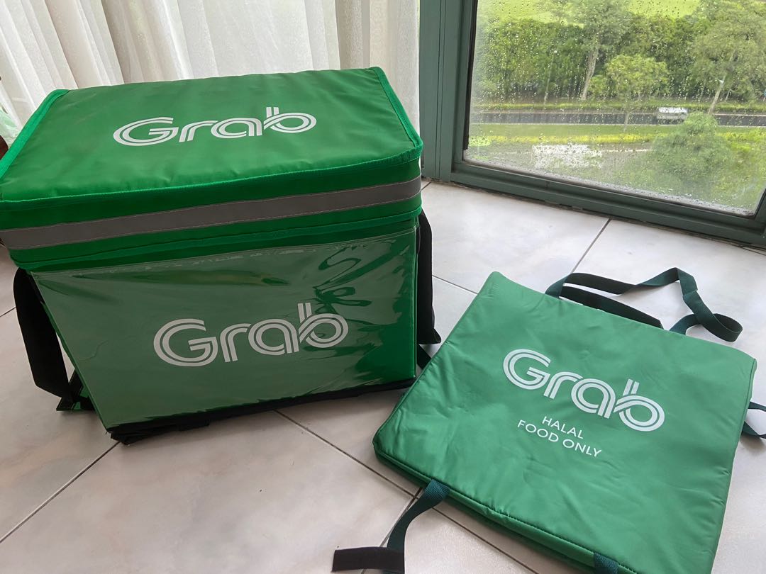 Grab Bag + Halal Bag, Men's Fashion, Bags, Backpacks on Carousell