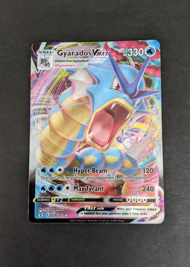 Gyarados VMAX Evolving Skies Pokemon Card Tcg, Hobbies & Toys, Toys ...