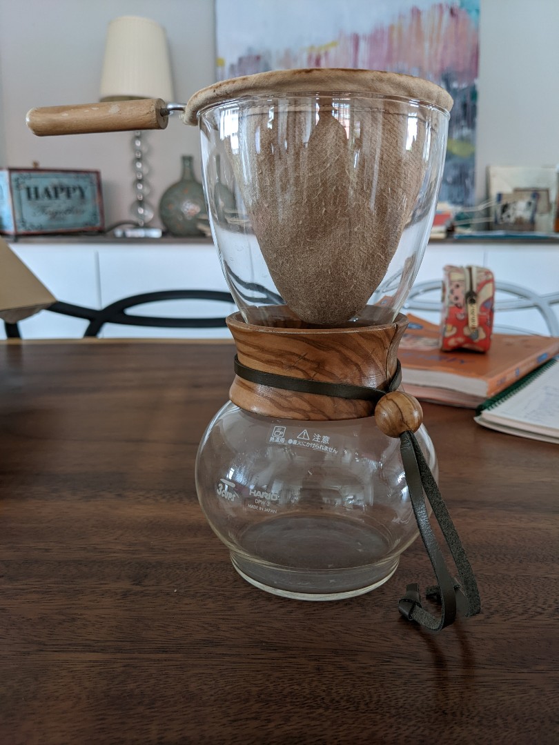 Hario coffee cloth dripper 3 cups, TV & Home Appliances, Kitchen ...