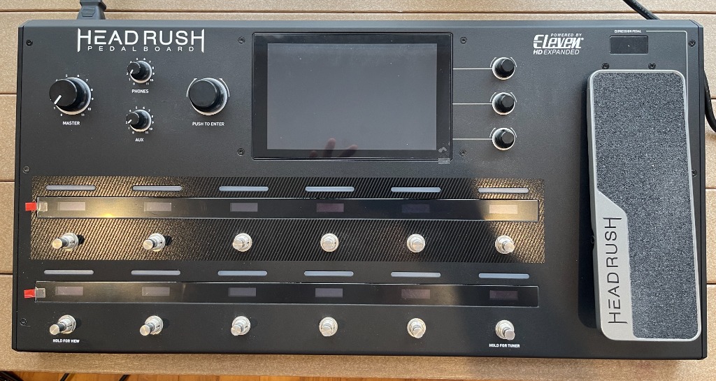 Headrush Pedalboard Amp and FX Modeling Processor, Hobbies & Toys ...
