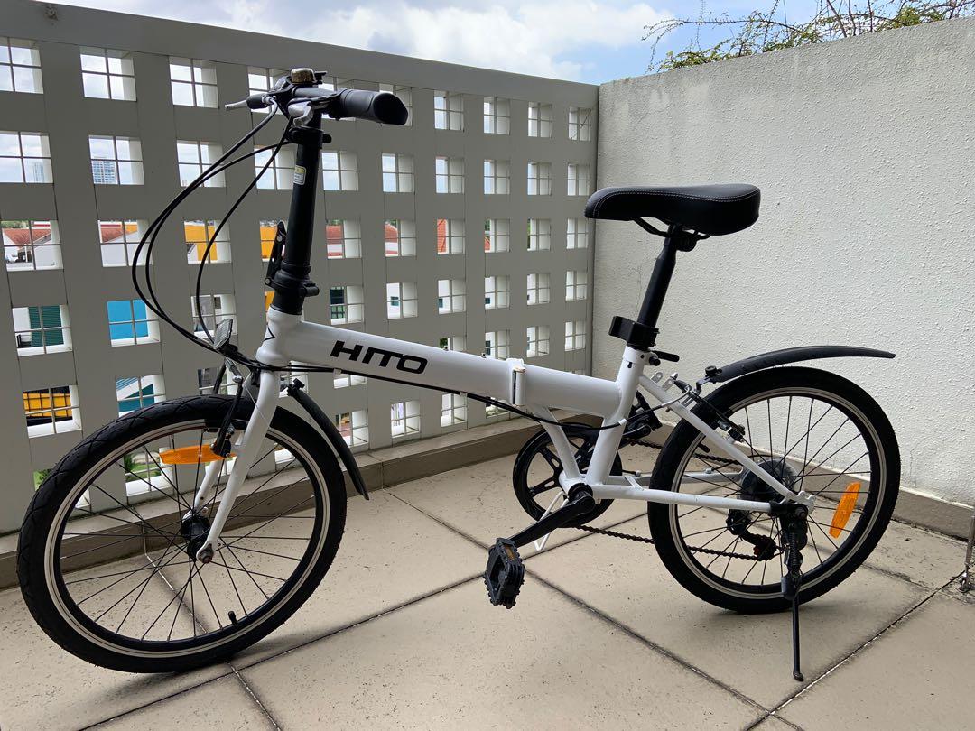 Hito foldable Bicycle 6 speed, Sports Equipment, Bicycles & Parts ...