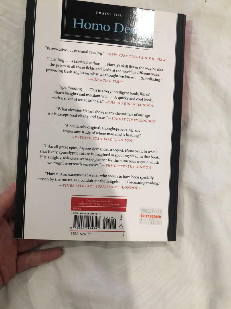 Home Deus by Yuval Noah Harari, Hobbies & Toys, Books & Magazines ...