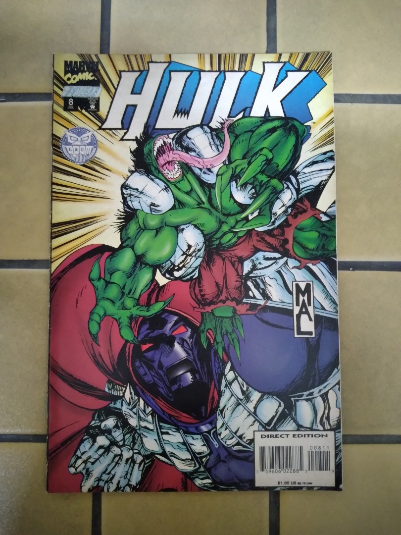 Hulk 2099 #8 ( Malcom Davis - Cover Art ) Marvel Comics, Hobbies & Toys ...