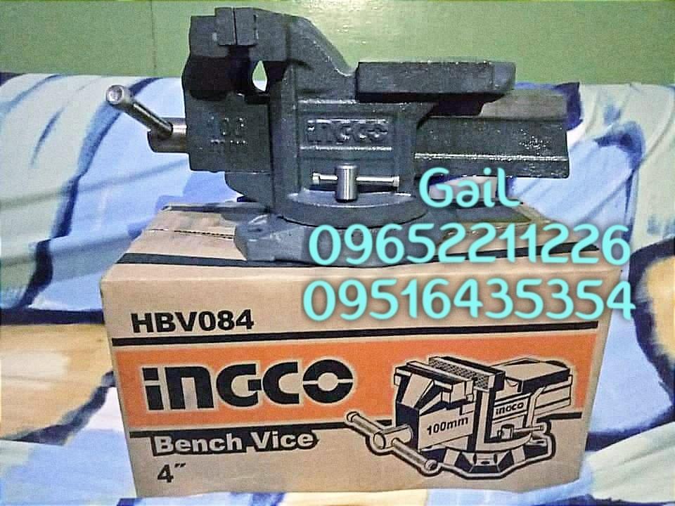 INGCO 4" Bench Vice / Gato, Commercial & Industrial, Construction Tools ...