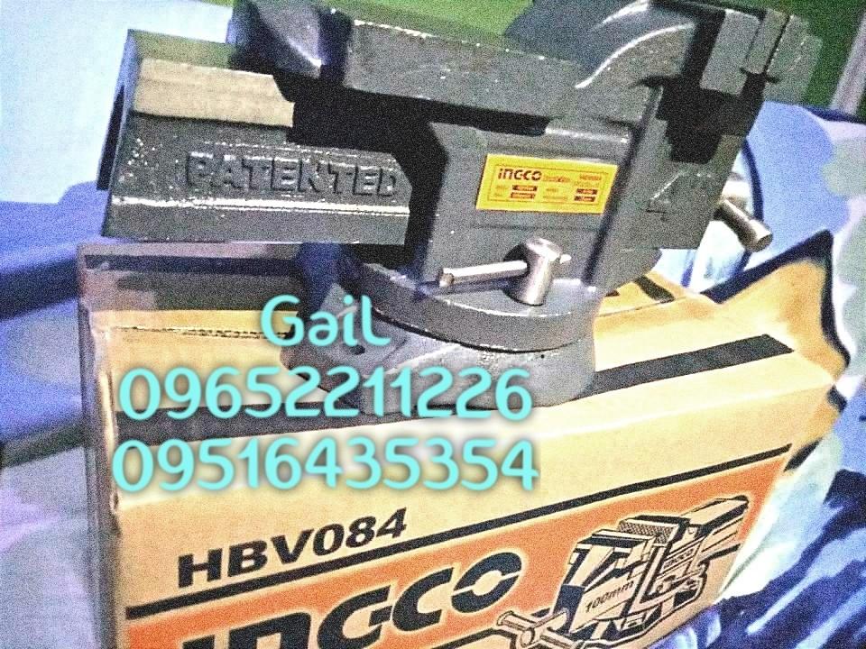 INGCO 4" Bench Vice / Gato, Commercial & Industrial, Construction Tools ...