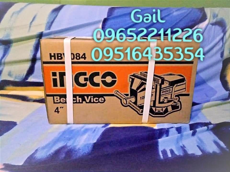 INGCO 4" Bench Vice / Gato, Commercial & Industrial, Construction Tools ...