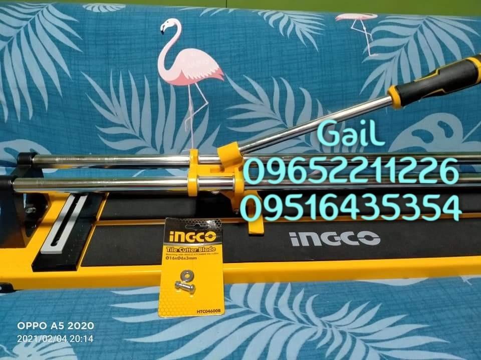 INGCO 600mm Manual Tile Cutter, Commercial & Industrial, Construction ...