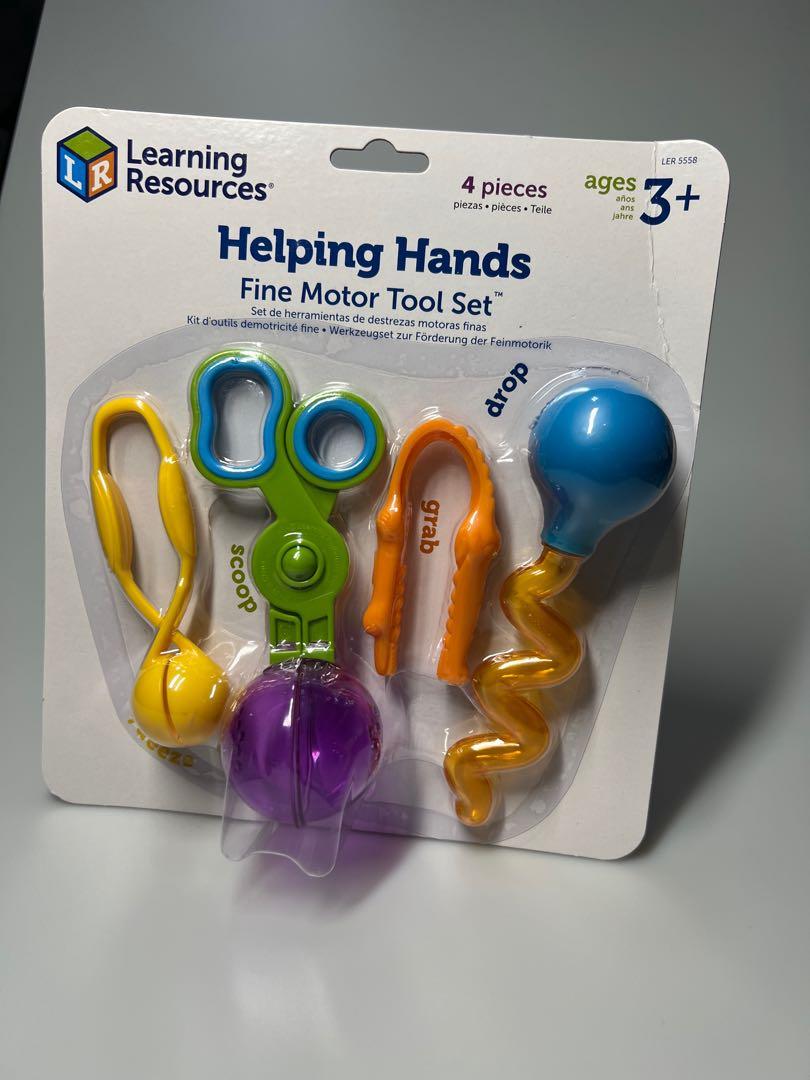 Learning Resources Helping Hands Fine Motor Tool Set Toy, Fine Motor ...