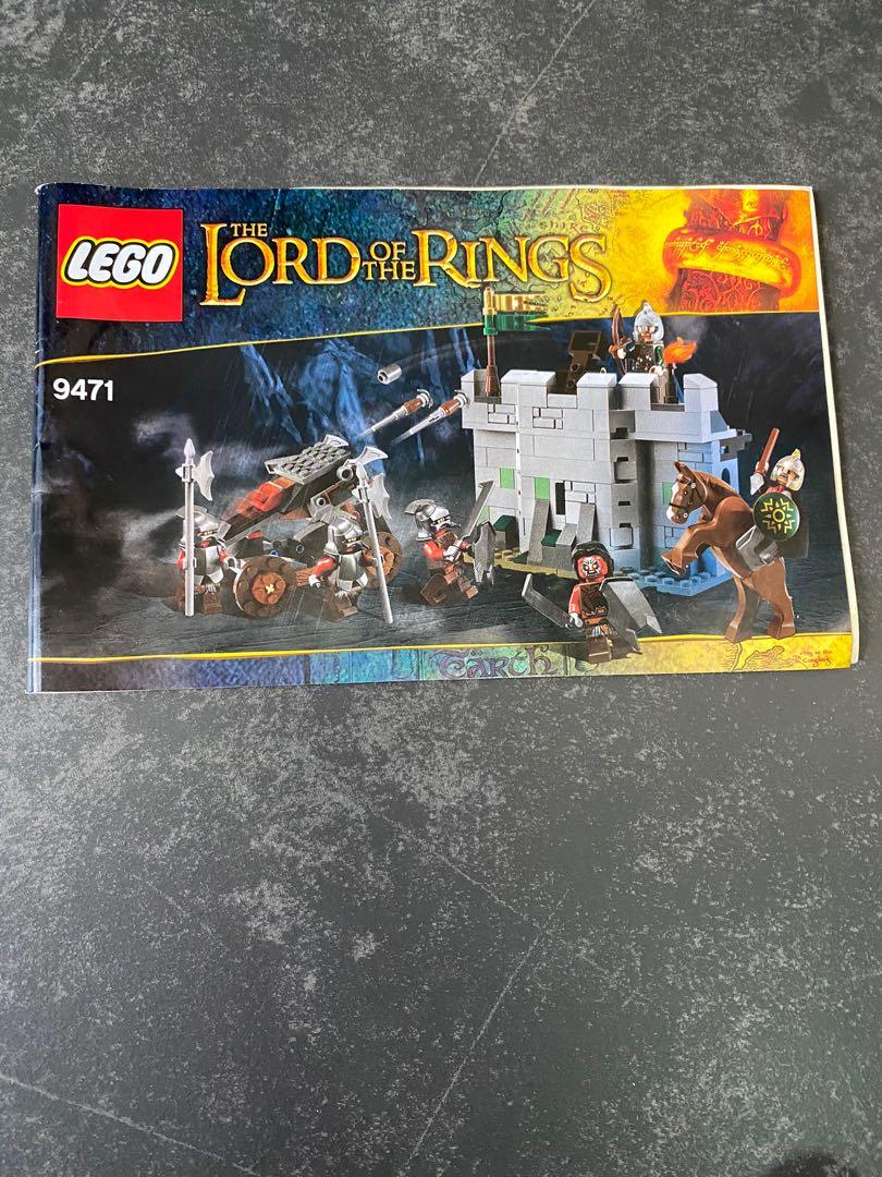 LEGO 9474, 9471 - Lord of the rings sets - LOTR, Hobbies & Toys, Toys ...