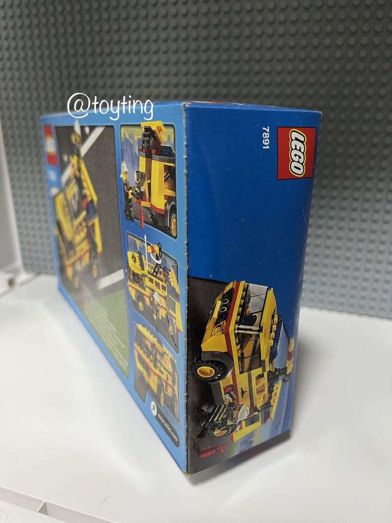 全新絕版!Lego CiTY 7891 Airport Fire Truck消防車 樂高 城市系列, 興趣及遊戲, 玩具 & 遊戲類 ...