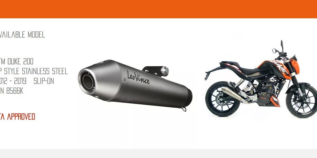 LeoVince exhaust, Motorcycles, Motorcycle Accessories on Carousell