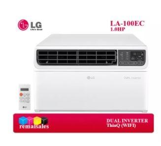LG LA100EC 1.0HP (Remote) Window Type Inverter Aircon, TV & Home ...