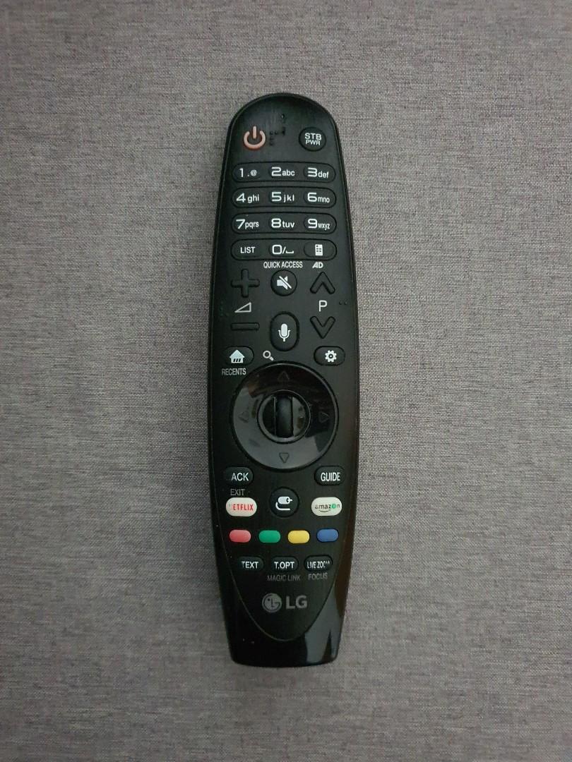LG Original Remote Control, TV & Home Appliances, TV & Entertainment ...