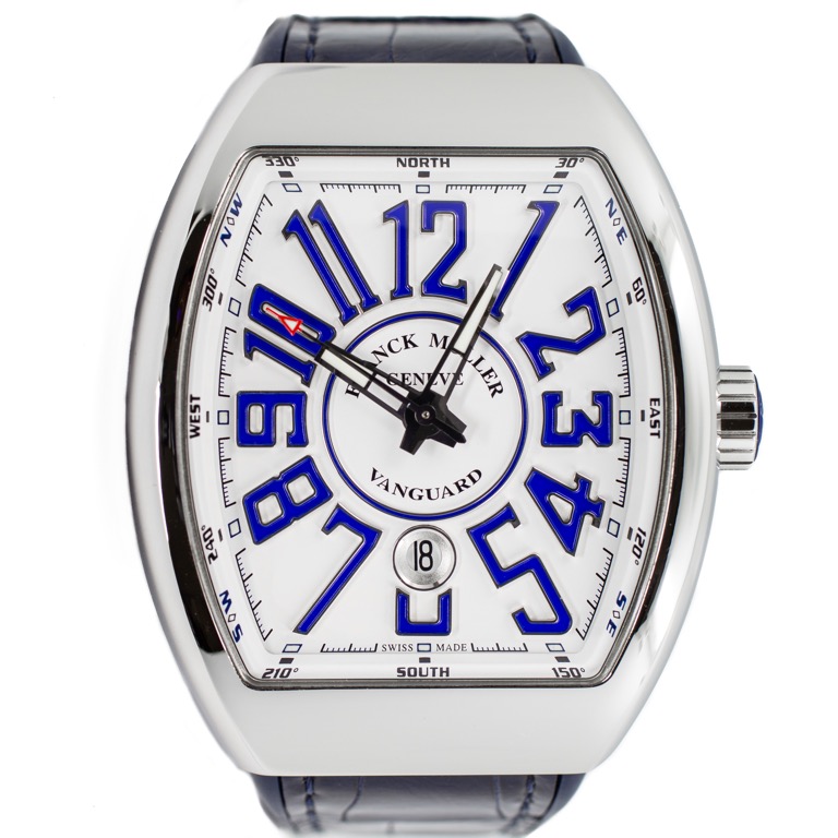 Like New Franck Muller Vanguard V45 in Stainless Steel Ref: V45 SC DT ...