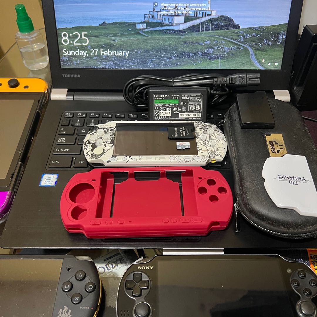 Limited edition psp final fantasy, Video Gaming, Video Game Consoles ...